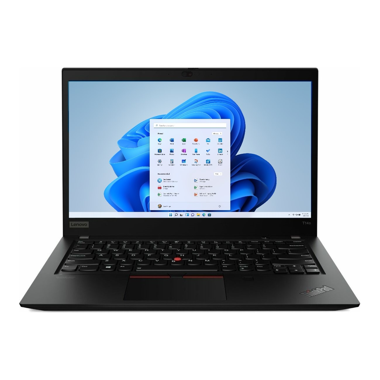 LENOVO ThinkPad T14S G1, Notebook, mit 14 Zoll Display, 16 GB RAM, 256 ...