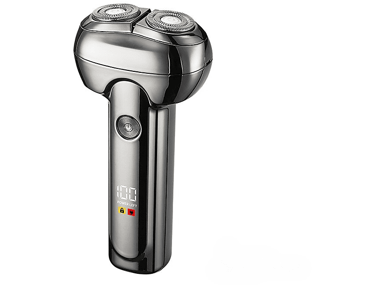 FLYSTAR Elektrorasierer Mini-Rasierapparat mit LED-Display Wasserdicht ...