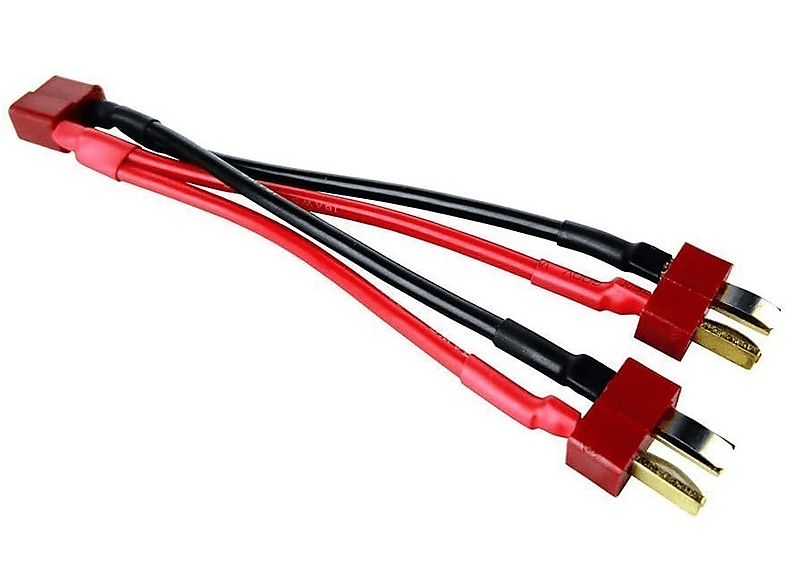 YUNIQUE GREEN-CLEAN-POWER Parallel T-Plug Stecker und Buchse Kabel, Rot ...