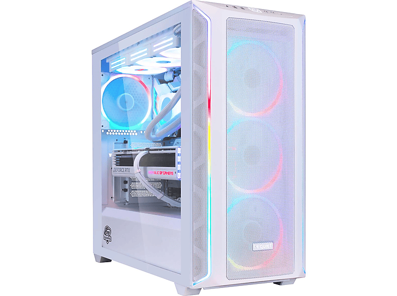 ONE GAMING PC White Edition AN71, Gaming-PC mit AMD Ryzen™ 5 7600X ...
