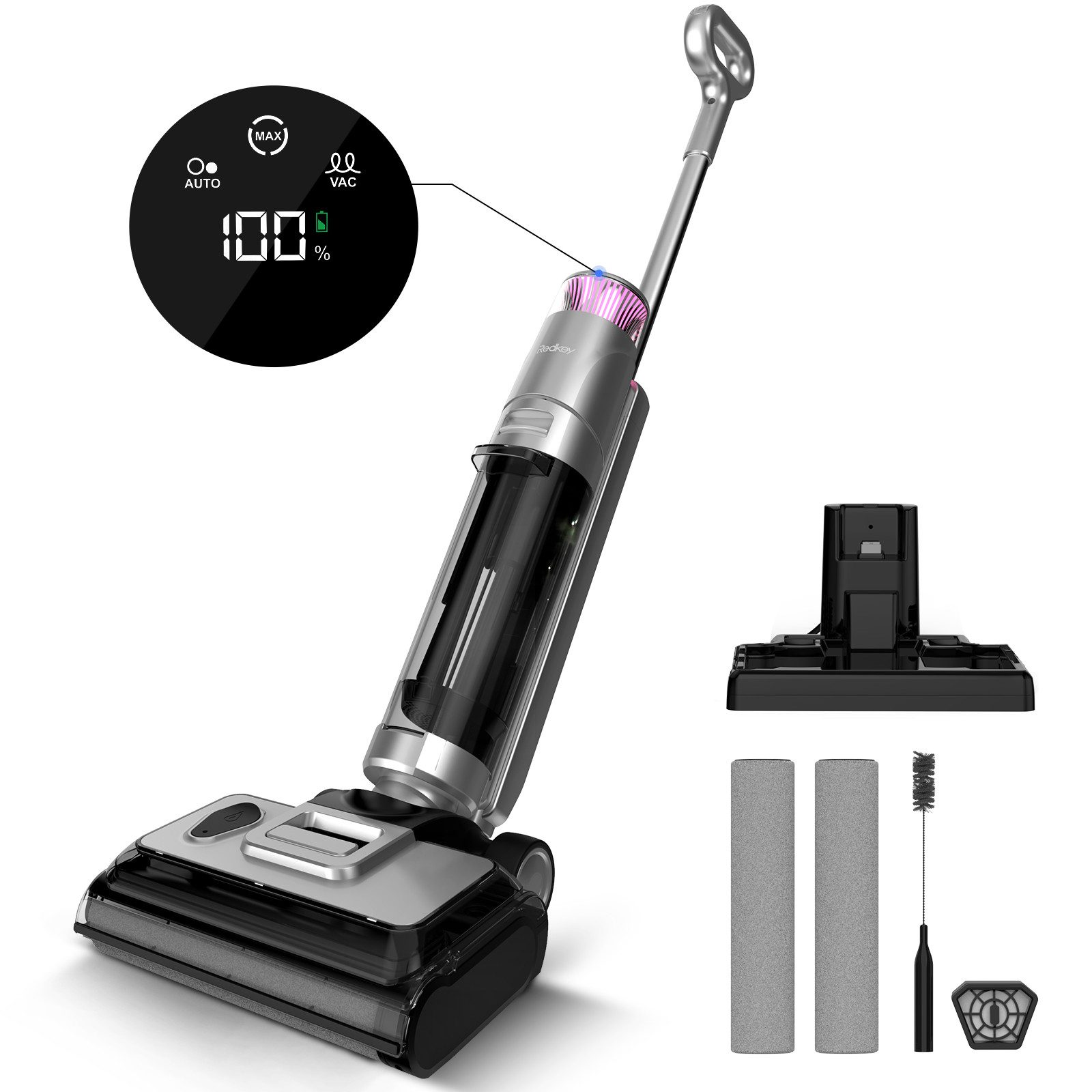 Aspirapolvere Lavapavimenti Senza Fili REDKEY W13 | MediaWorld.it