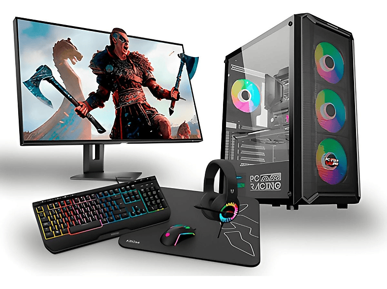 Pack PC Gaming | PC RACING 12700F, Intel Core i7-12700F, 32 GB RAM, 1 ...