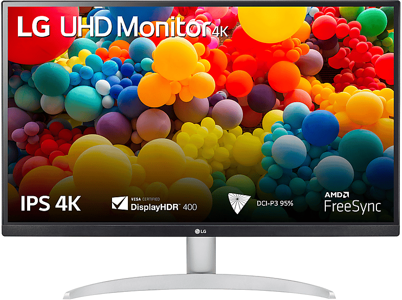 LG 27UP600-W - 27 inch - 3840 x 2160 Pixels (Ultra HD 4K) - IPS (In ...