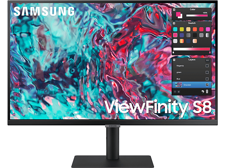 SAMSUNG ViewFinity S8 0TB | 27 inch - 3840 x 2160 pixels (Ultra HD 4K ...