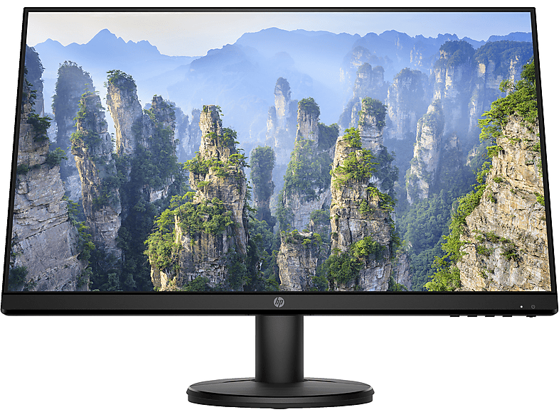 Monitor | HP V24i FHD, 24 ", Full-HD, 5 ms, 60 Hz, Negro | MediaMarkt