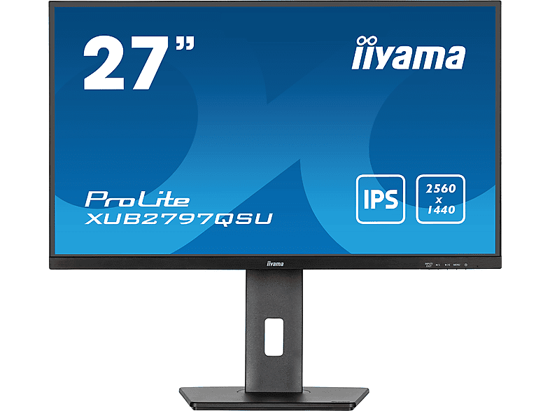 IIYAMA XUB2797QSU-B2 MONITOR, 27 ", UHD 4K, 2560 x 1440 Pixel, tempo di ...