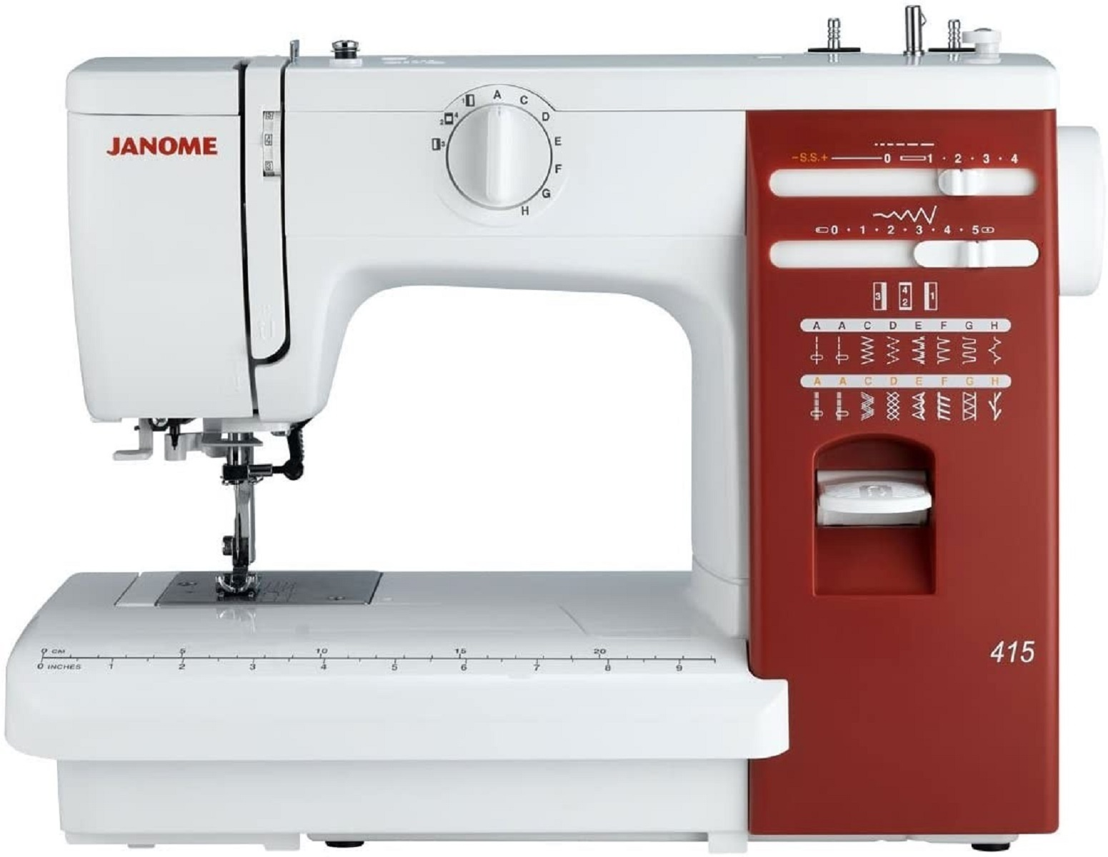 Máquina de Coser | 415 JANOME, Blanco | MediaMarkt