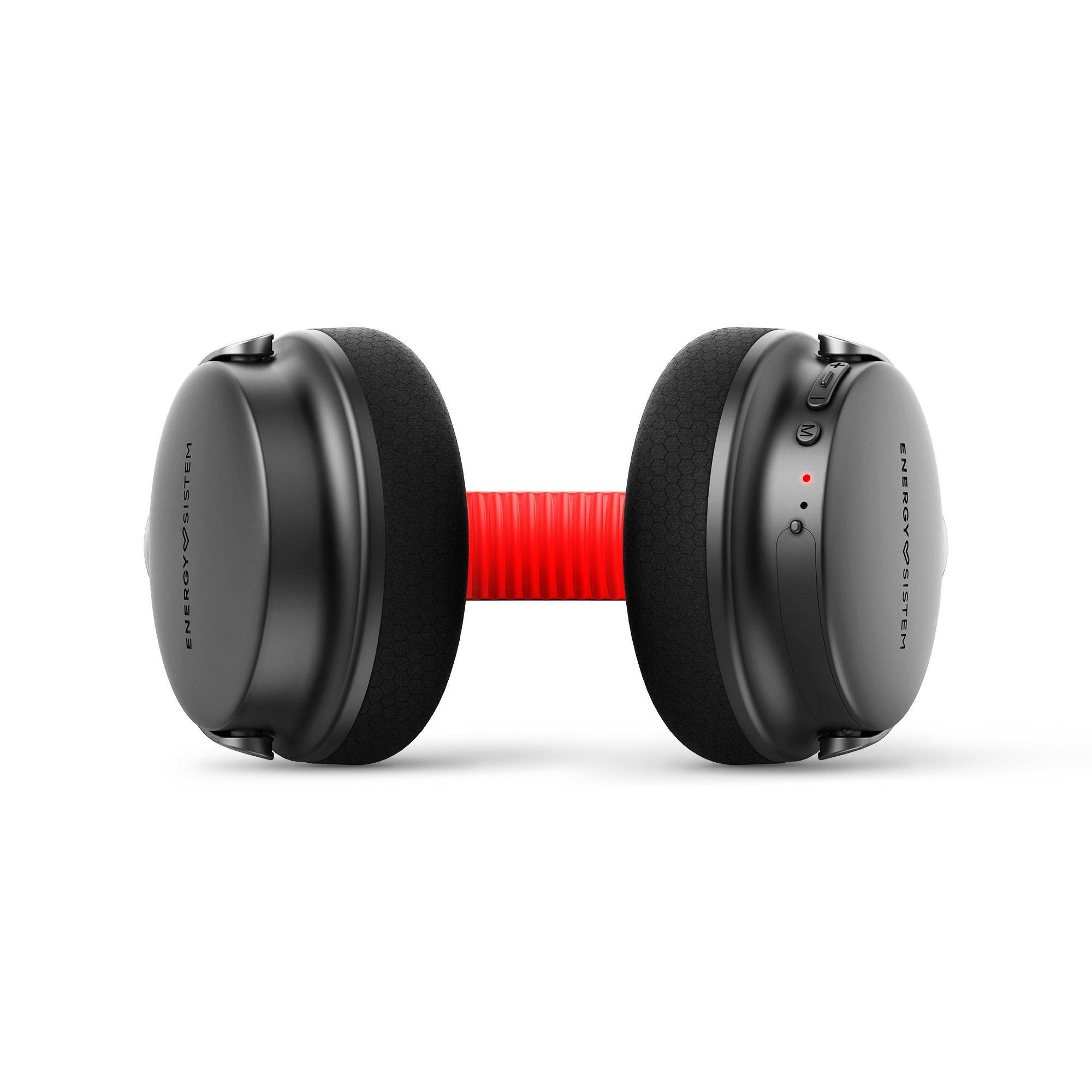ENERGY SISTEM Power Sport CUFFIE BLUETOOTH, Nero, Rosso | MediaWorld.it