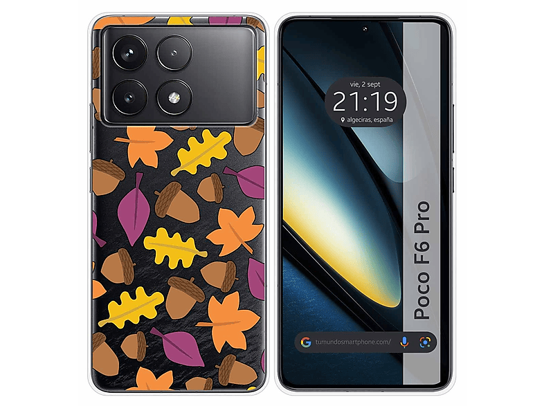 Funda móvil | TUMUNDOSMARTPHONE Poco F6 Pro 5G, Compatible con Xiaomi ...