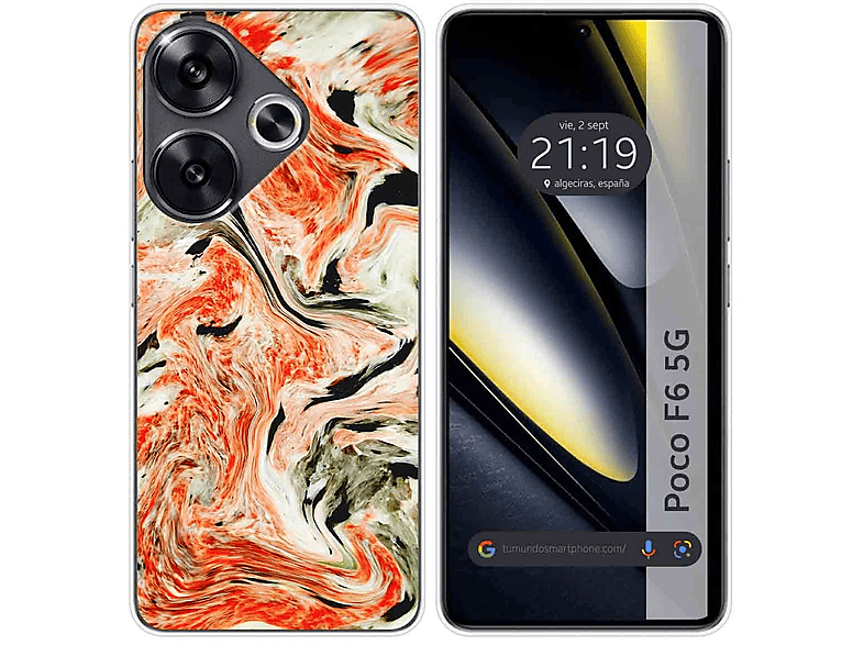 Funda móvil | TUMUNDOSMARTPHONE Poco F6 5G, Compatible con Xiaomi Poco ...