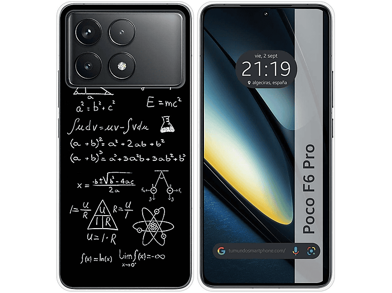 Funda móvil - TUMUNDOSMARTPHONE Poco F6 Pro 5G, Compatible con Xiaomi ...