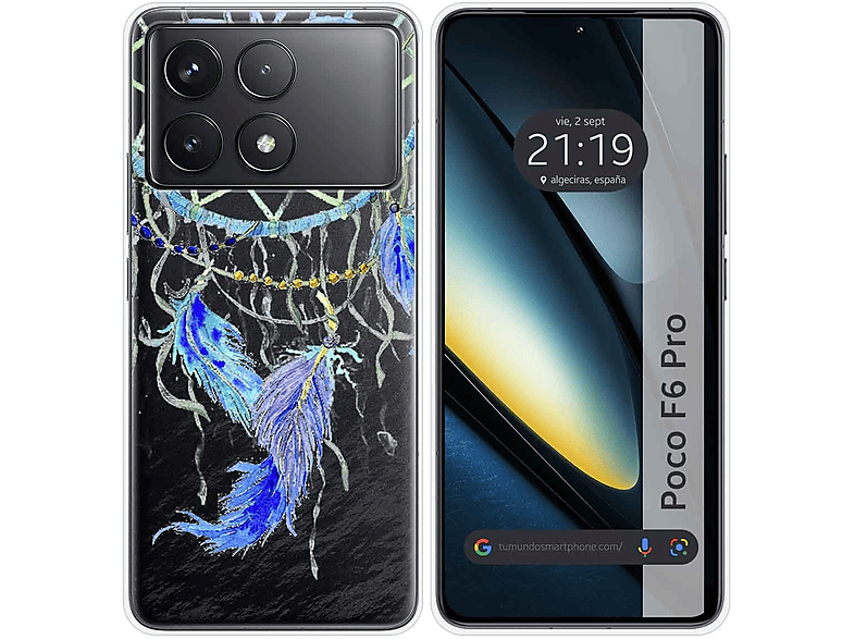 Funda móvil - TUMUNDOSMARTPHONE Poco F6 Pro 5G, Compatible con Xiaomi ...