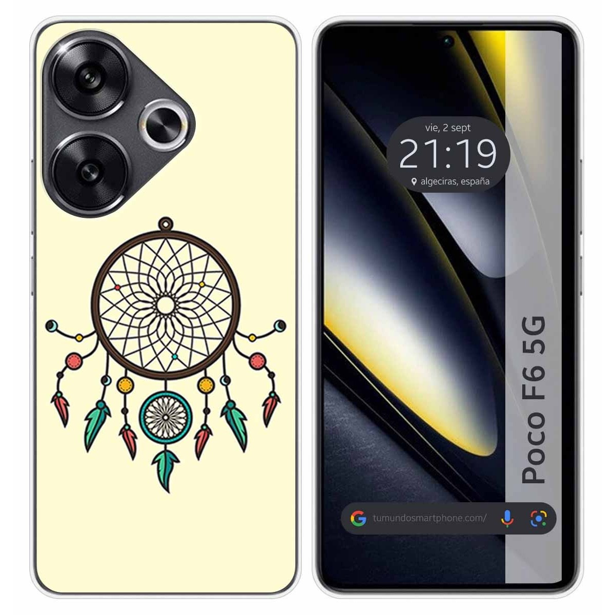 Funda móvil - TUMUNDOSMARTPHONE Poco F6 5G, Compatible con Xiaomi Poco ...