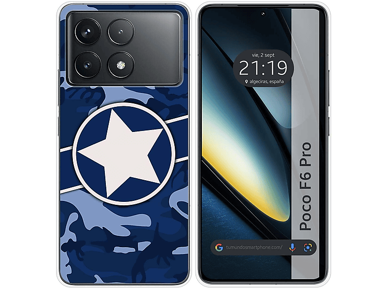 Funda móvil | TUMUNDOSMARTPHONE Poco F6 Pro 5G, Compatible con Xiaomi ...