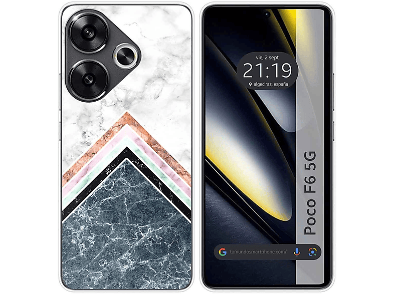 Funda móvil | TUMUNDOSMARTPHONE Poco F6 5G, Compatible con Xiaomi Poco ...