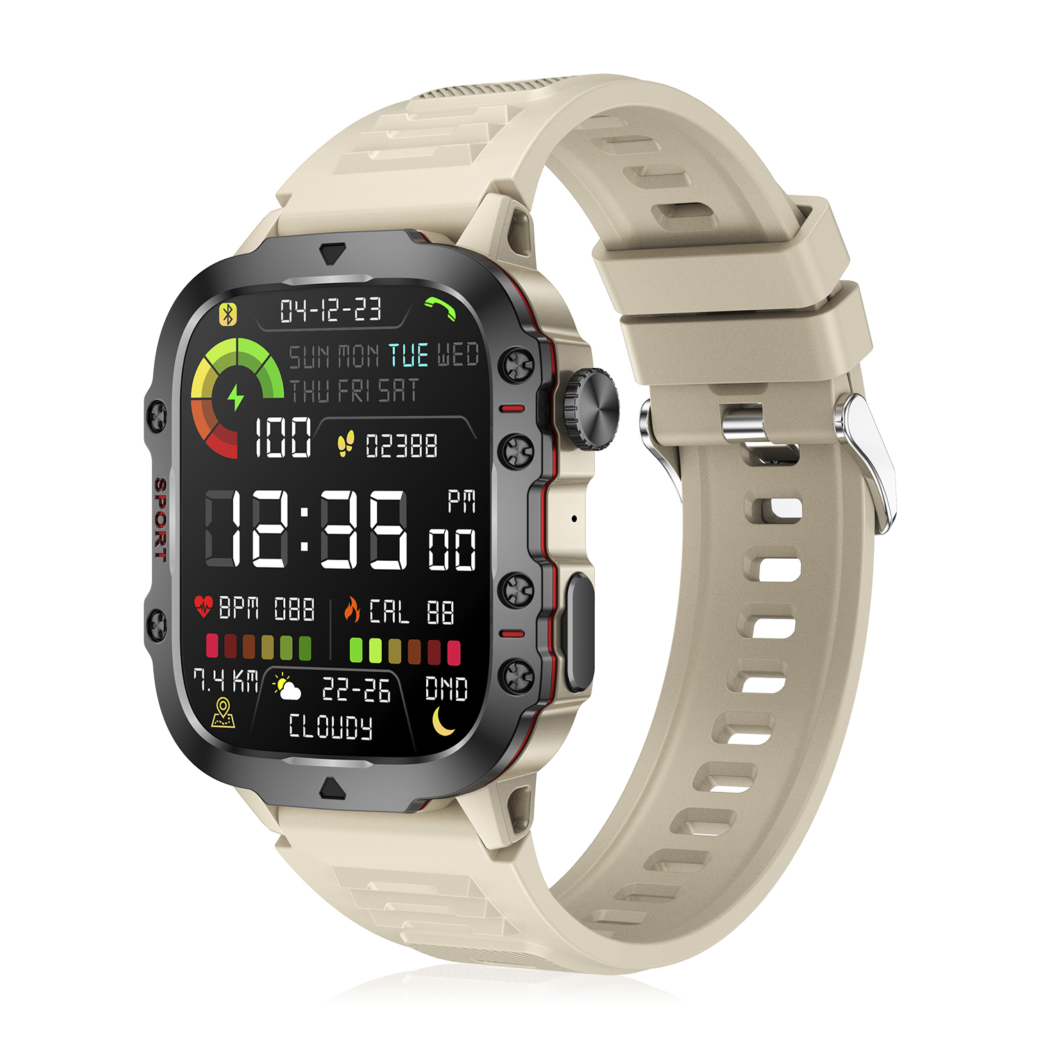 SMARTWATCH DAM ELECTRONICS DMAV0010C10, Beige | MediaWorld.it
