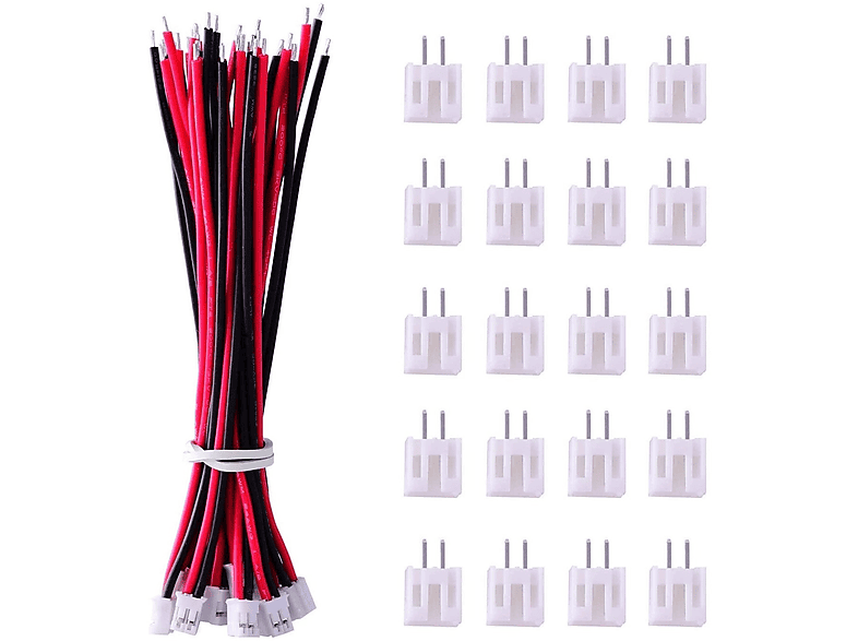 YUNIQUE GREEN-CLEAN-POWER JST Micro 2P 2.0mm mit 80mm Kabel, Weiss | MediaMarkt