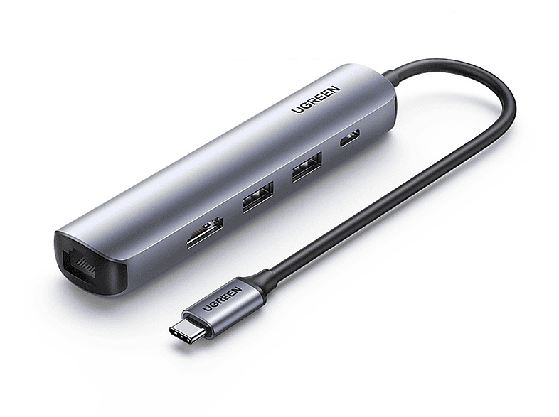 DRAVIX 5in1 4K HDMI 100W LAN USB-C-Hub, Not available | MediaMarkt