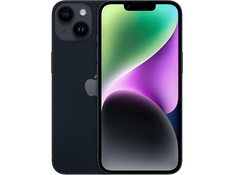 APPLE 1540174 IPHONE 14 MIDNIGHT 128GB, Negro, Móvil iOS, 128 GB, 6 GB ...