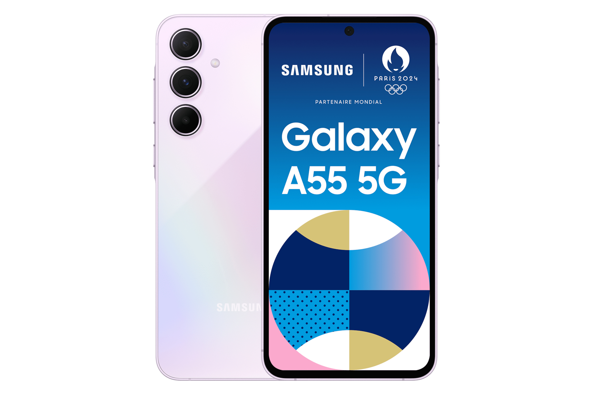 SAMSUNG GALAXY-A55 5G 8+128GB LIGHT VIOLET 128 GB Awesome Lilac Dual ...