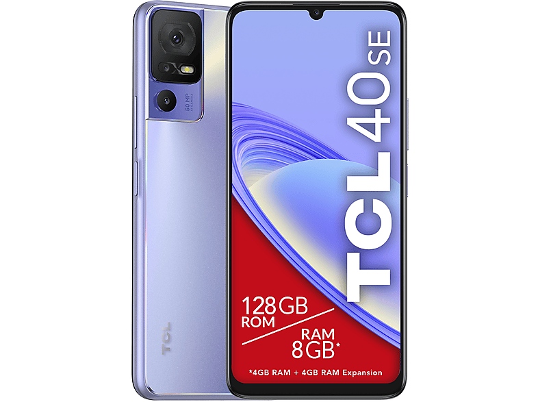 TCL 40 SE 128 GB Viola Dual SIM | MediaMarkt