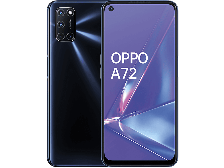 OPPO A72, Negro, Móvil Android, 128 GB, 4 GB RAM, 6,5 " TFT, Qualcomm ...