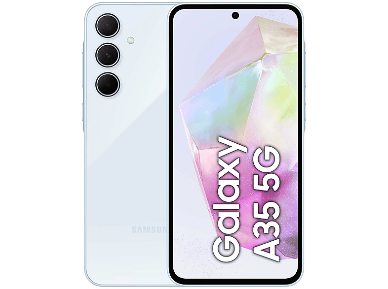 SAMSUNG Galaxy A35 5G 256GB 256 GB Awesome Iceblue Dual SIM | MediaMarkt