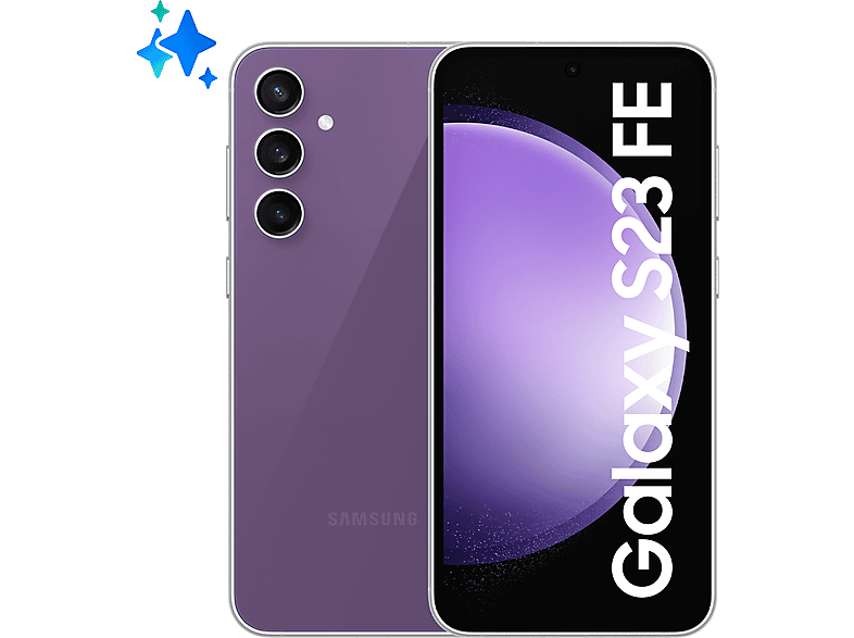 SAMSUNG Galaxy S23 FE 128 GB Violett Dual SIM | SATURN