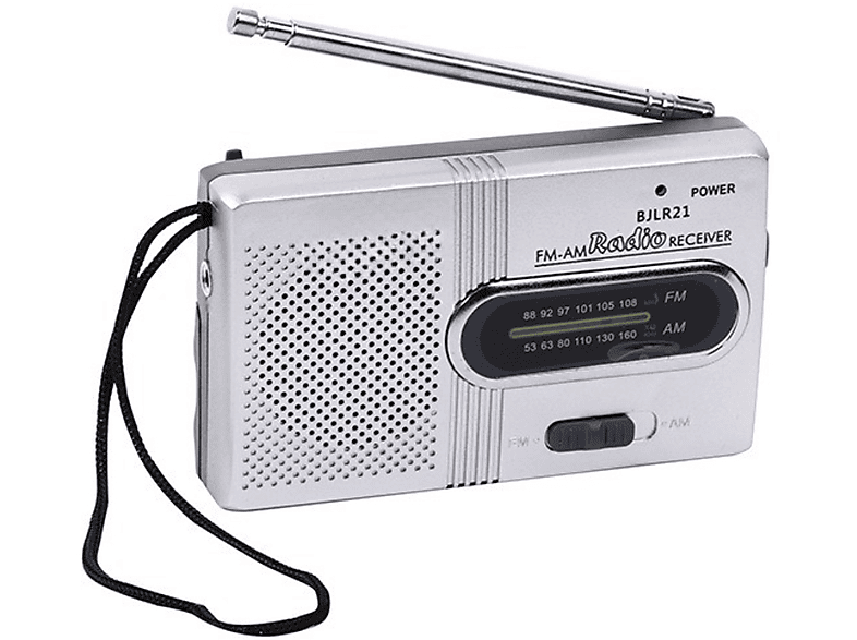 PREISKU Retro Mini Radio mit Lautsprecher AM/FM Tragbar radio, FM, AM ...