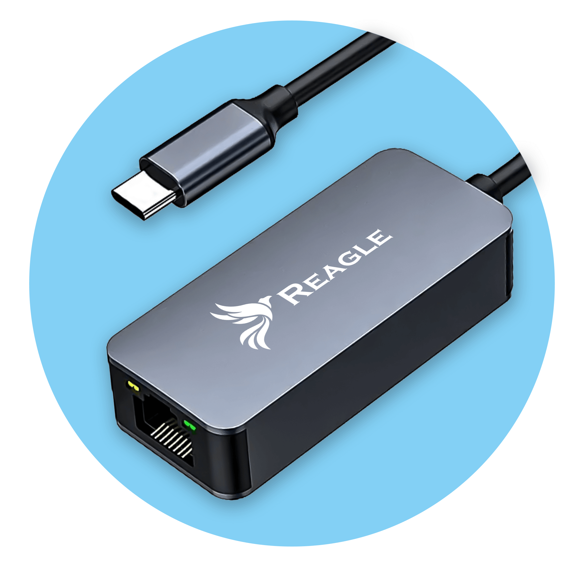 Adapter REAGLE ADAPTER KARTA SIECIOWA LAN RJ45 2,5Gb/s 2.5G Srebrny ...