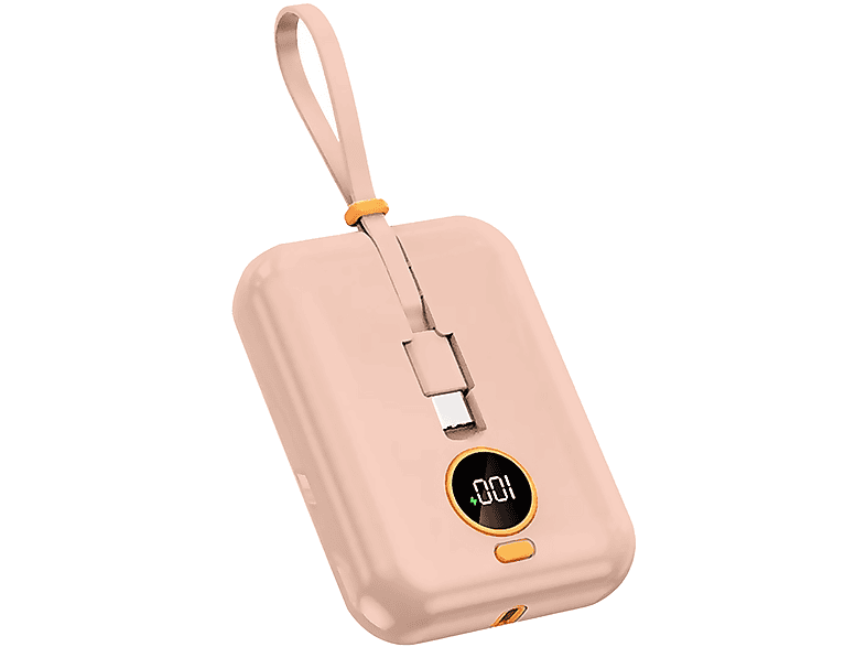 DAM ELECTRONICS DMAR0044C55 Powerbank 10000 mAh Rosa | MediaMarkt