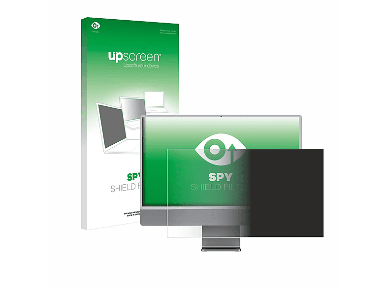UPSCREEN Anti-Spy Sichtschutzfolie Blickschutzfilter(für Apple iMac 24 ...