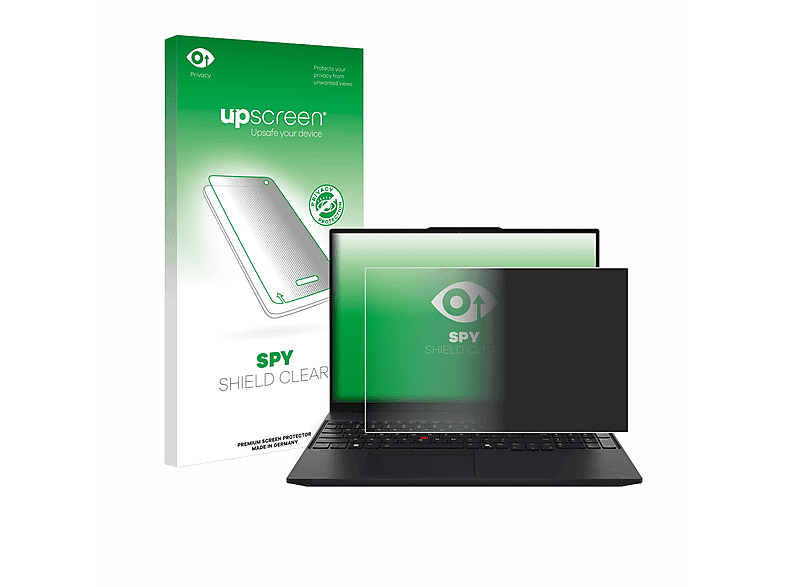 UPSCREEN Anti-Spy Sichtschutzfolie Schutzfolie (für Lenovo ThinkPad L16 ...