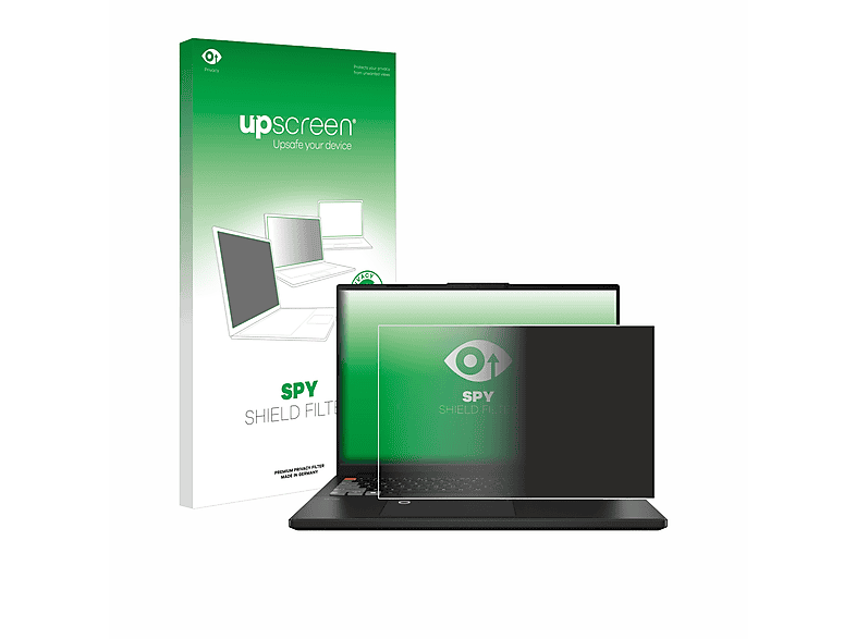 UPSCREEN Anti-Spy Sichtschutzfolie Blickschutzfilter(für ASUS VivoBook ...