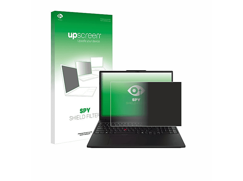UPSCREEN Anti-Spy Sichtschutzfolie Blickschutzfilter (für Lenovo ...