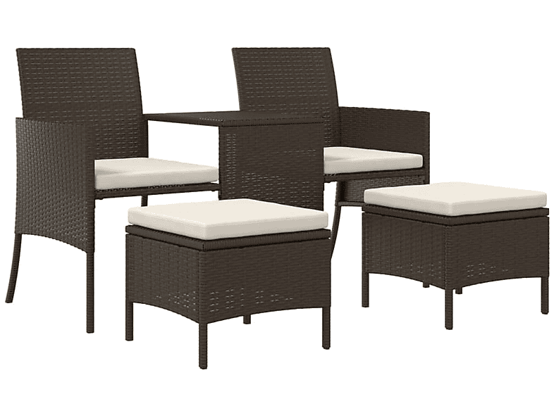 VIDAXL 317625 Gartensofa, Braun | MediaMarkt