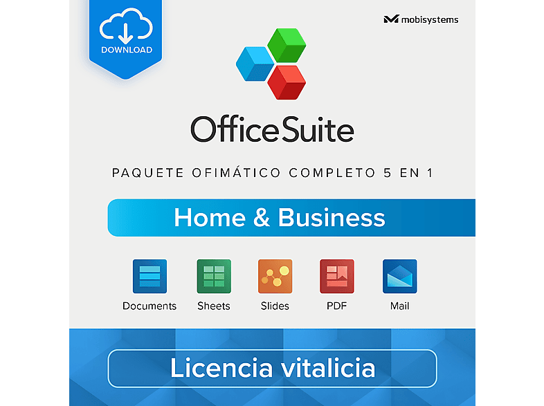Software | MOBISYSTEMS OfficeSuite Home & Business | Paquete 5 en 1 ...