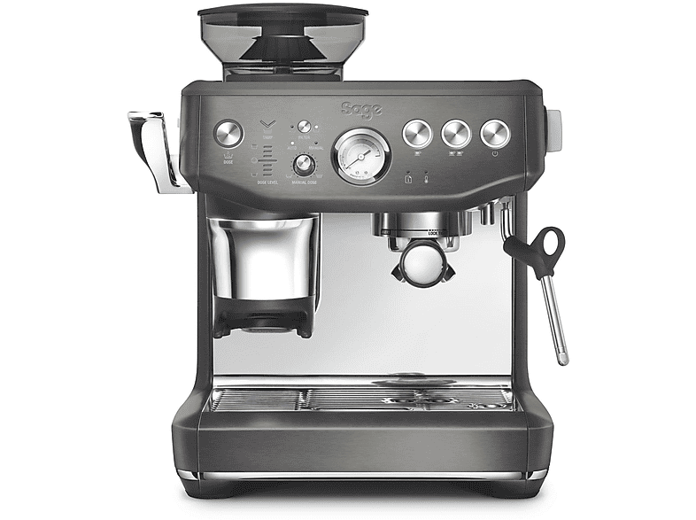 Cafetera express | SAGE SES876BST, 15 bar, 1850 W, 16 tazas, Acero ...