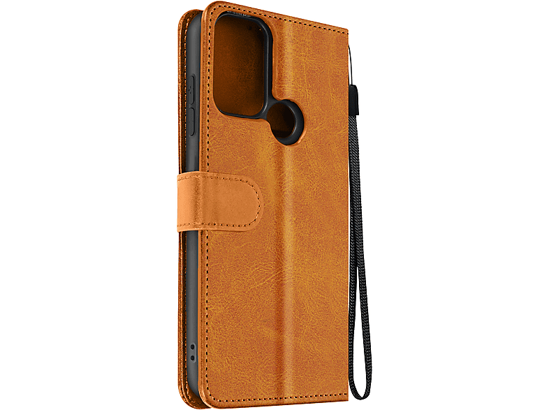 AVIZAR WristSafe Cover, Bookcover, Nokia, C22, Hellbraun | MediaMarkt