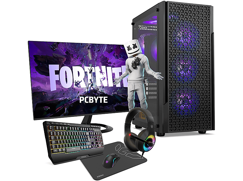 Pack PC gaming | PCBYTE Venence24, AMD Ryzen 55500GT 6 núcleos ...