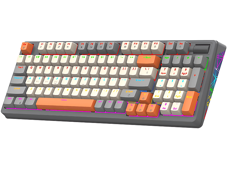 SYNTEK Mechanische Tastatur | Drahtlos Bluetooth USB, Tastatur | SATURN