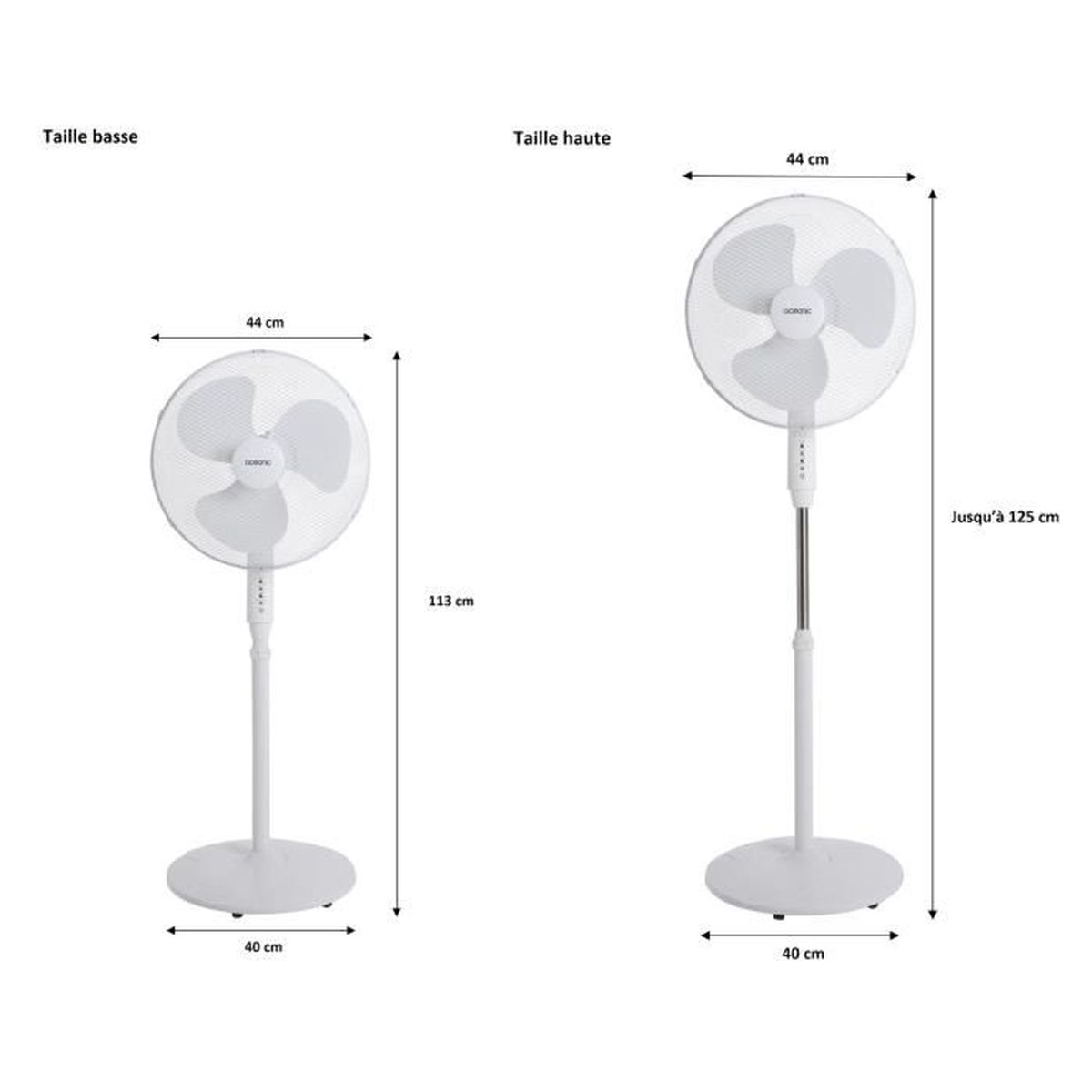 OCEANIC 44 Standventilator Weiß (45 Watt) | MediaMarkt
