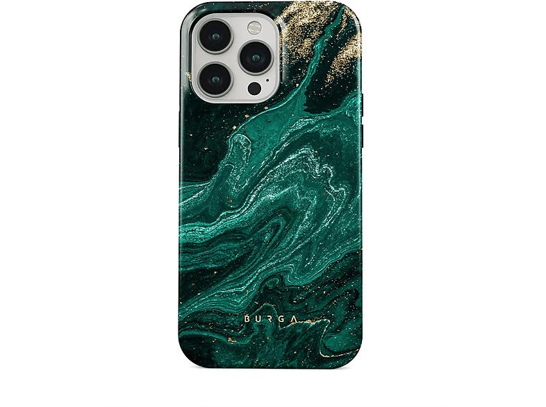 BURGA Emerald Pool Case, Backcover, Apple, iPhone 15 Pro, Tannengrün ...