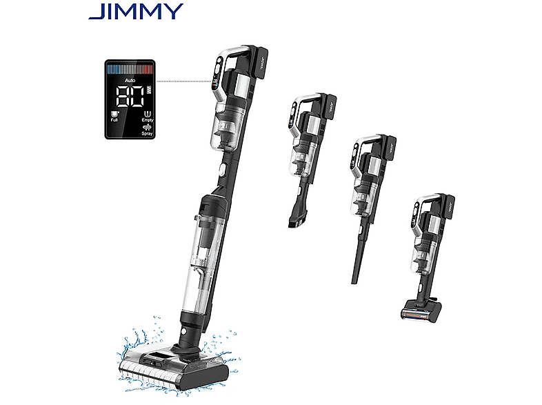 JIMMY PW11 Pro Staubsauger, maximale Leistung: 460 Watt, Silber ...