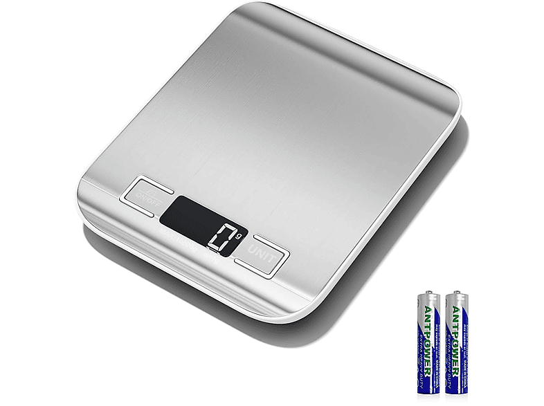 ELKUAIE 10 kg/1 g Elektronische Küchenwaage Elektronische Küchenwaage ...