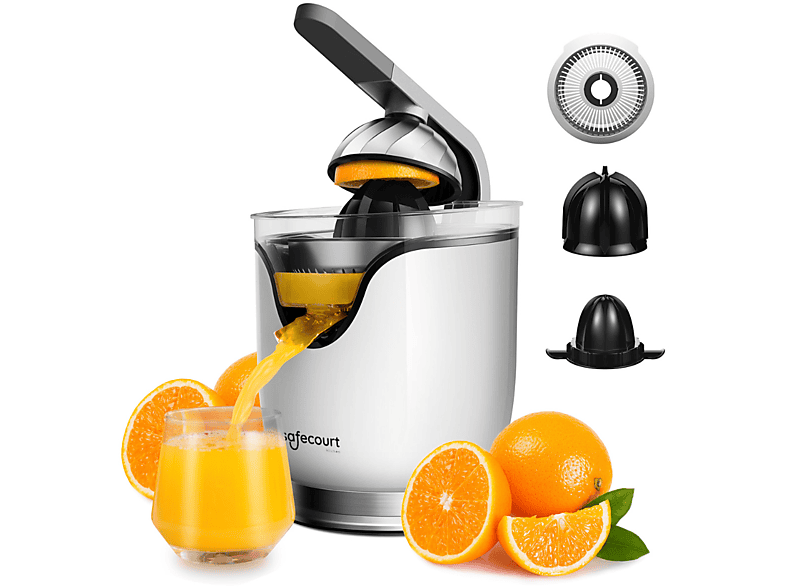 Safecourt Kitchen CJ200 Slowjuicer White | MediaMarkt
