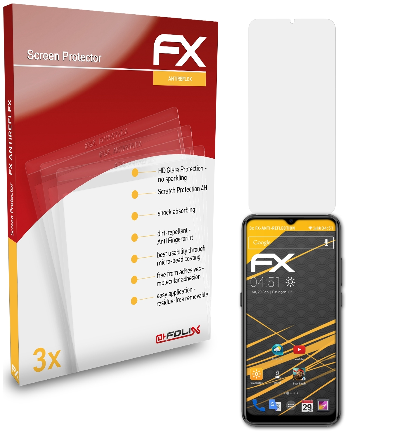 ATFOLIX 3x FX-Antireflex Displayschutz(für Logicom Onix) | MediaMarkt