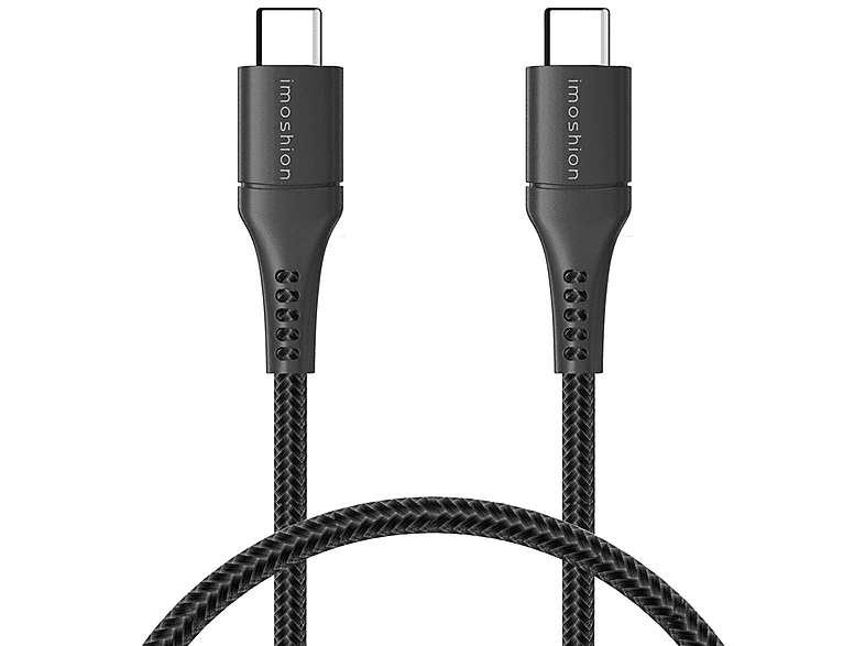 IMOSHION USB-C vers USB-C Câble 1 m Noir | MediaMarkt