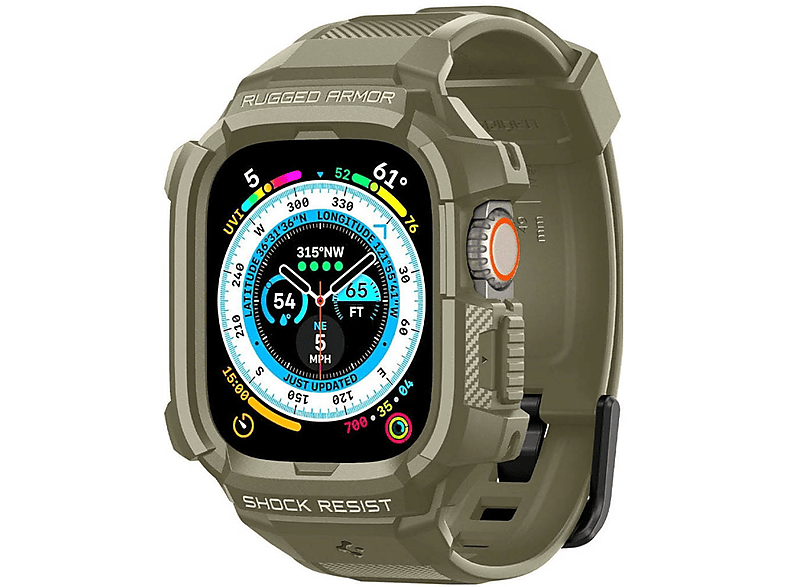 SPIGEN Spigen Rugged Armor™ Pro case voor de Apple Watch Ultra | 49 mm ...