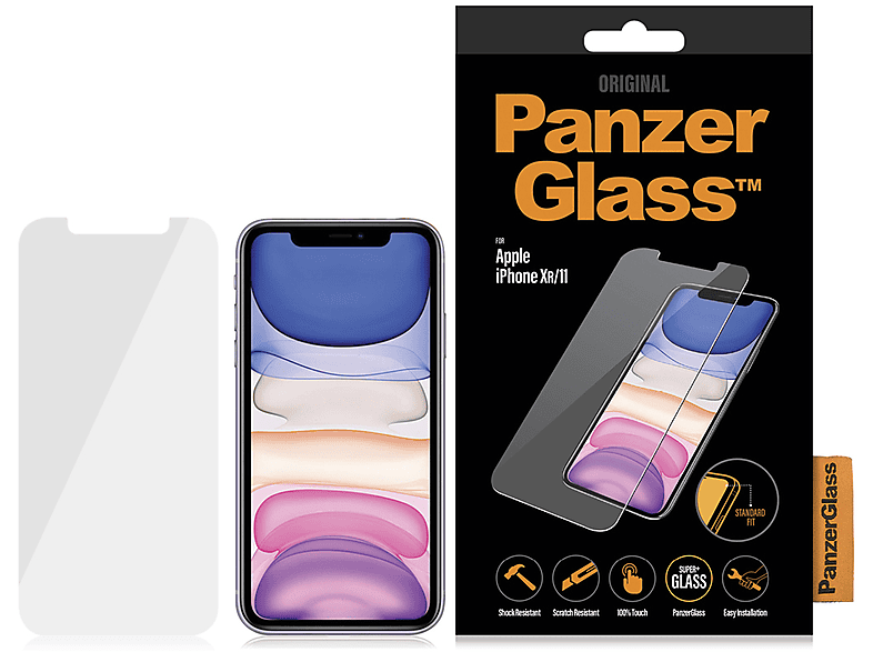 Protector pantalla móvil | PG-2662 PANZER GLASS, Apple, iPhone 11 / XR ...